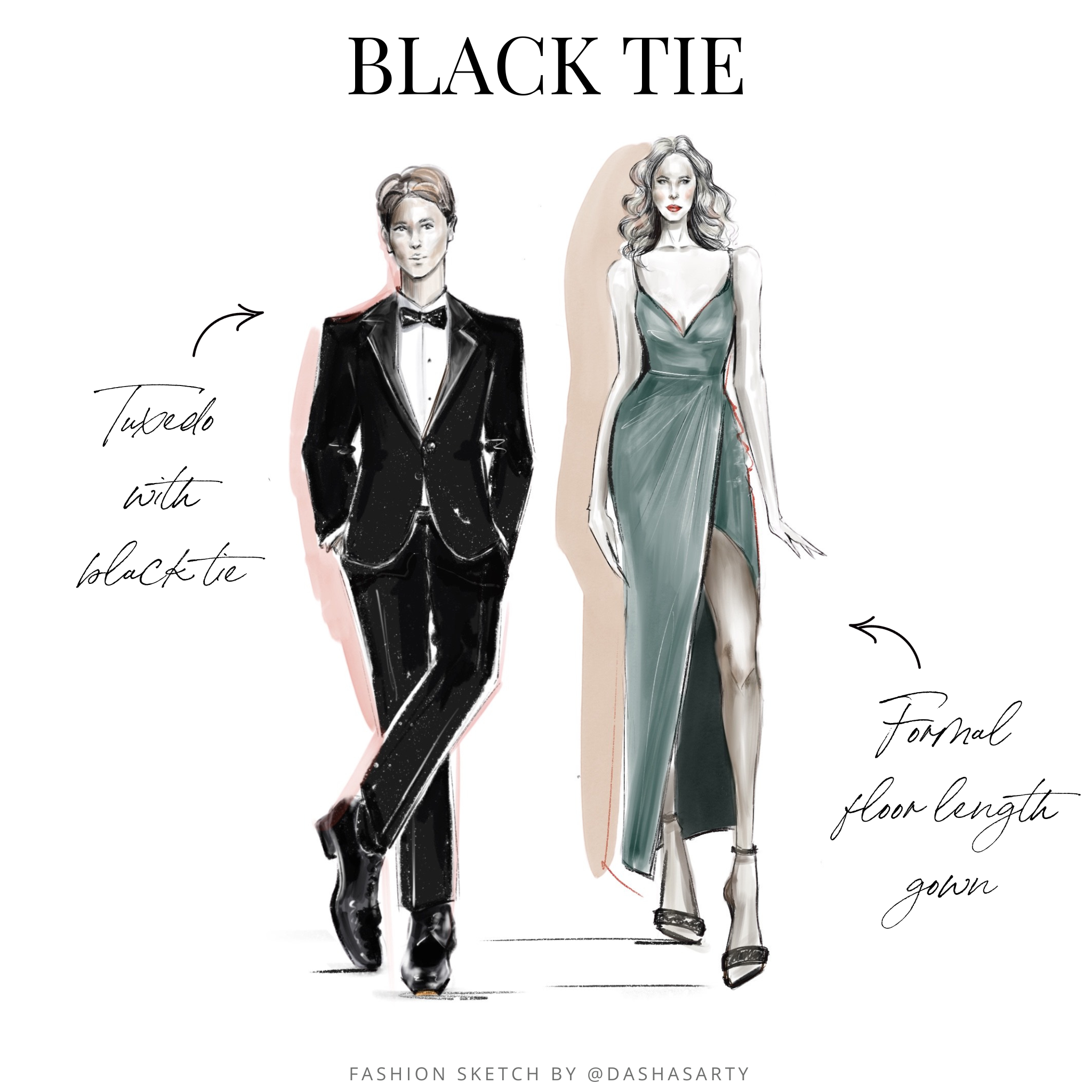 Black Tie, Semi-Formal or Cocktail? A Guide to Wedding Guest Attire in ...