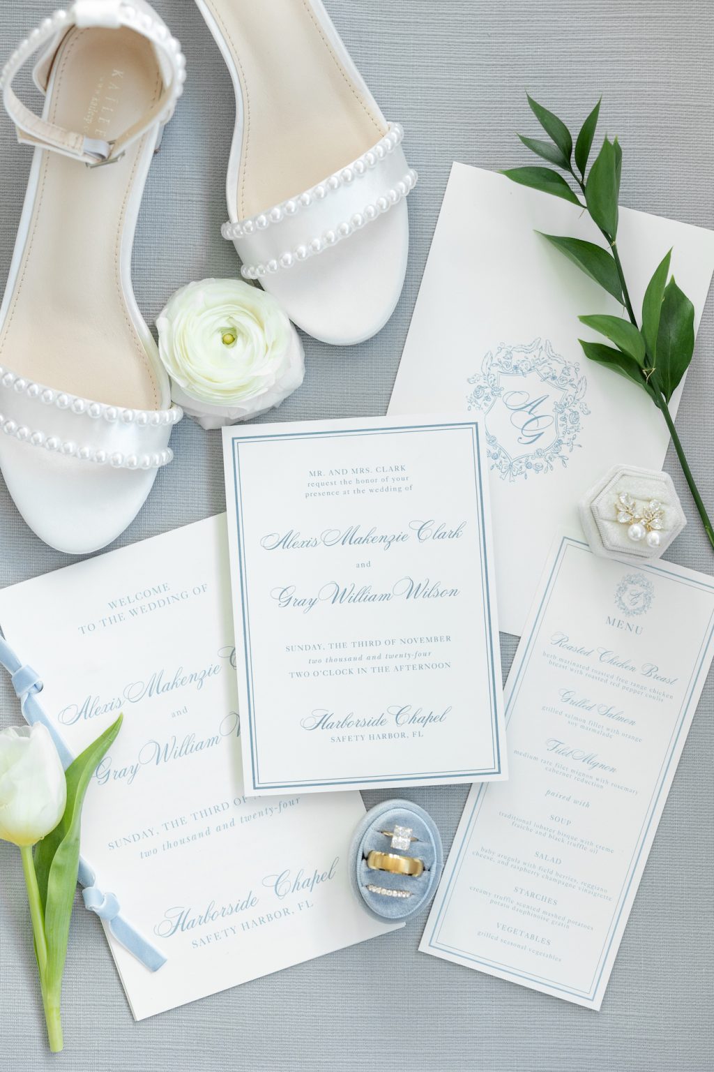 A Spring Wedding to Remember: Alexis Clark & Gray Wilson's Timeless ...