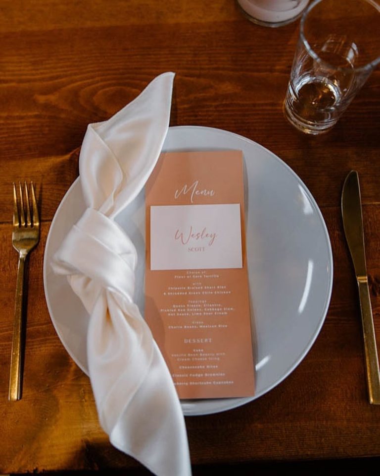 A Dreamsicle Palette Adorns this Boho Winter Wedding