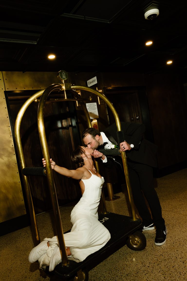 About Last Night: Sydney & Joey’s Modern Hotel Wedding - Wed Society ...