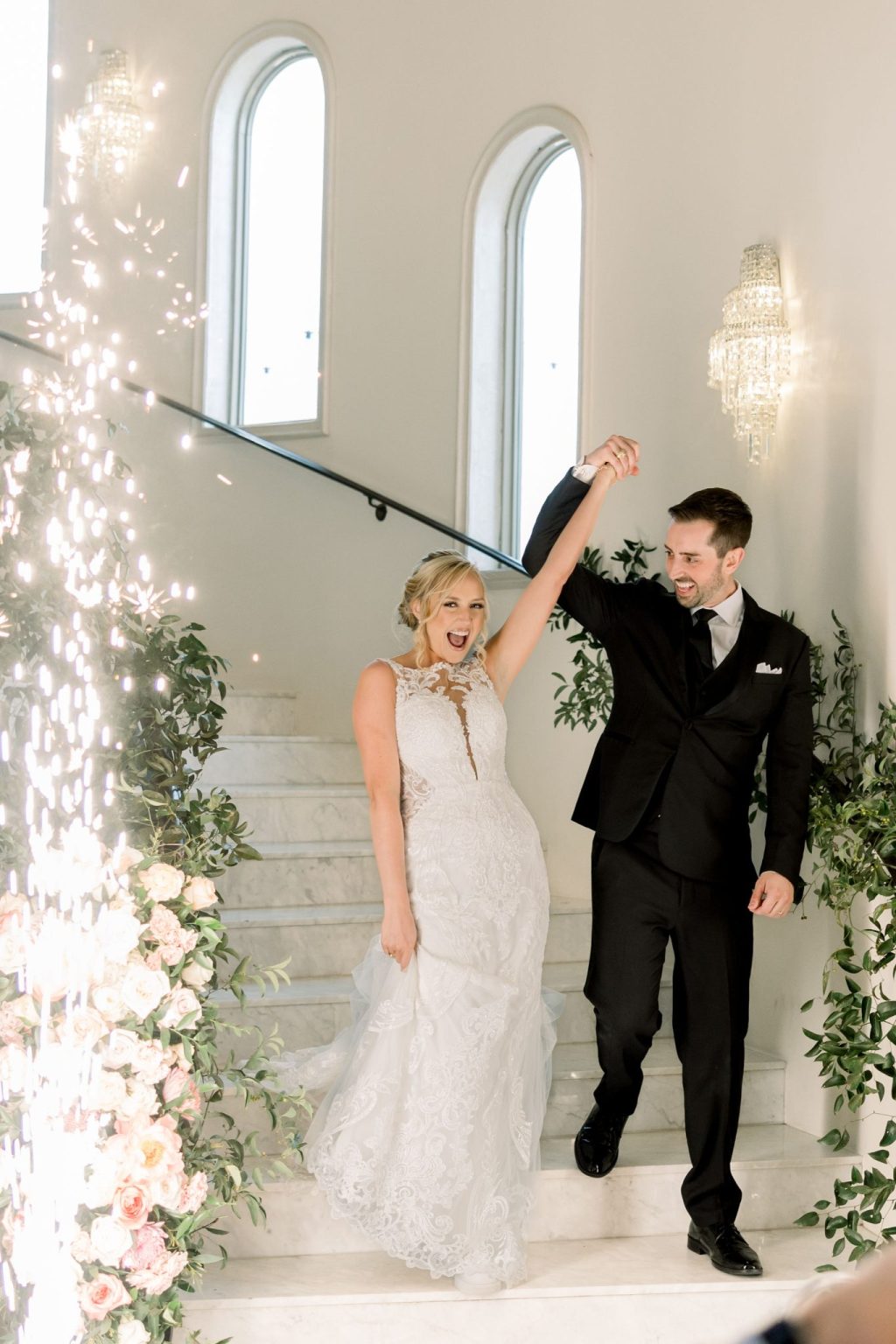 Dreamy Spring Wedding With Pops Of Pink - Wed Society North Texas