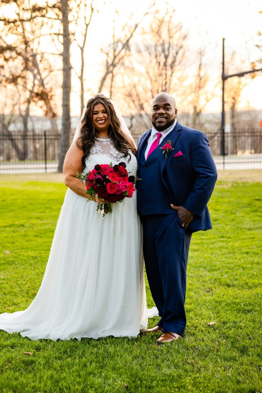 Pink + Red Romantic Wedding Celebration - Wed Society Oklahoma