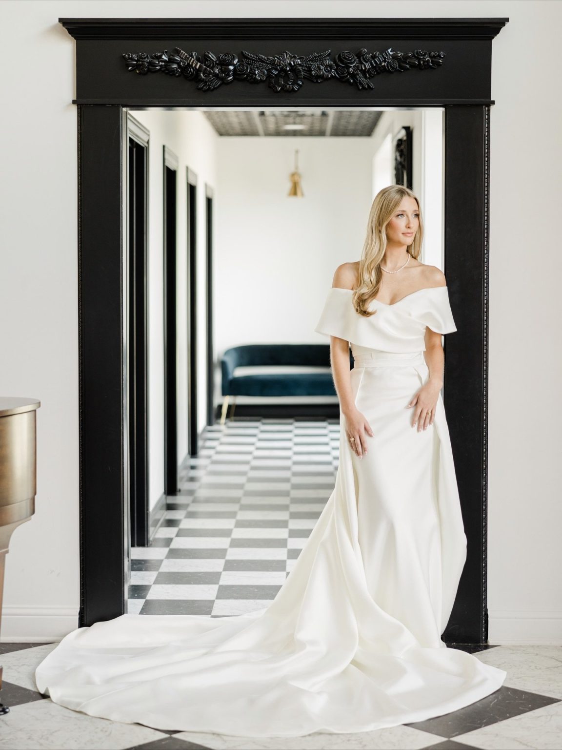 Caroline & Colby’s Classic Southern Wedding with Timeless Black-Tie ...