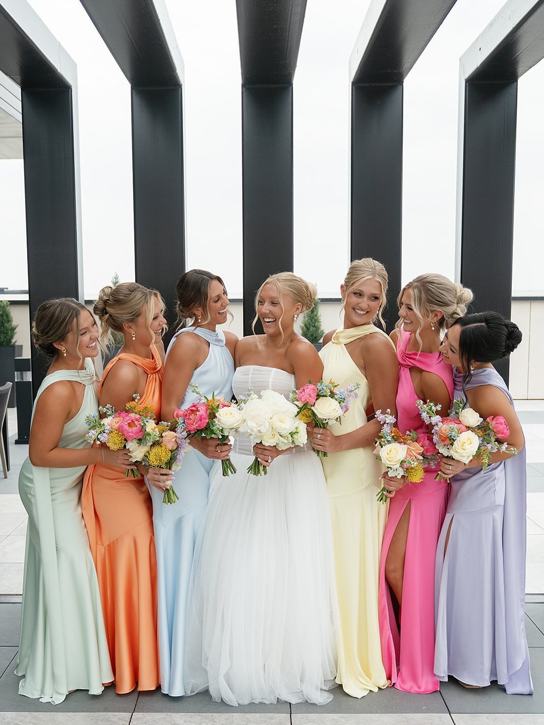 Mallory + Miles: A Vibrant Celebration of Love - Wed Society® | Iowa ...