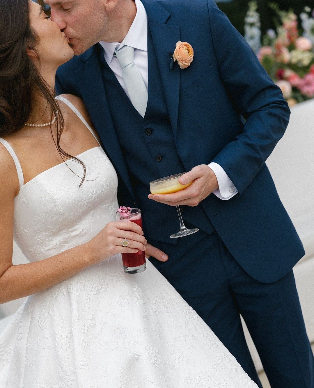 A Romantic Spring Wedding Bursting with Garden-Inspired Florals - Wed ...