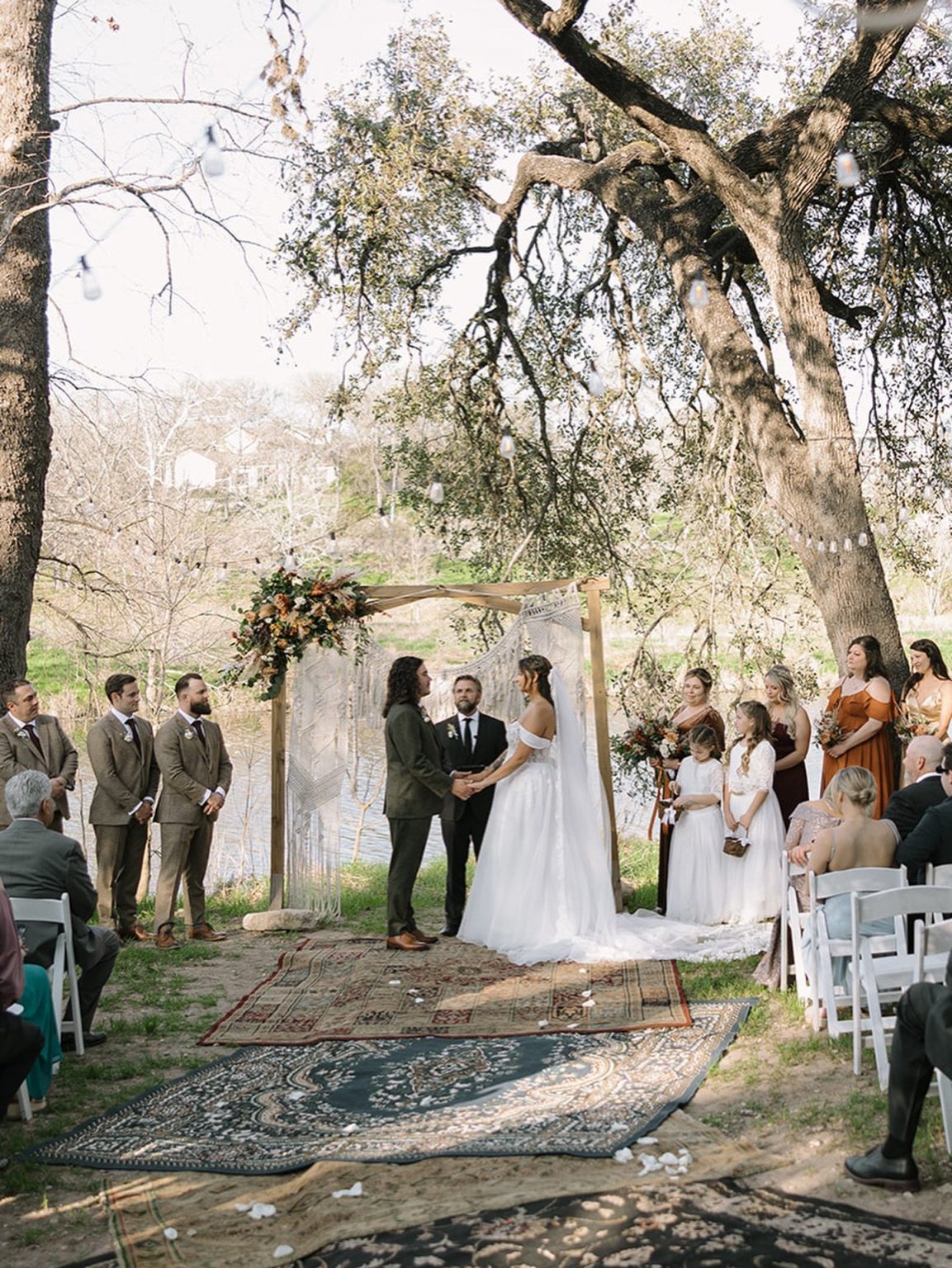 Magen & Daniel’s Wedding, Complete with a Live Tattoo Artist - Austin ...