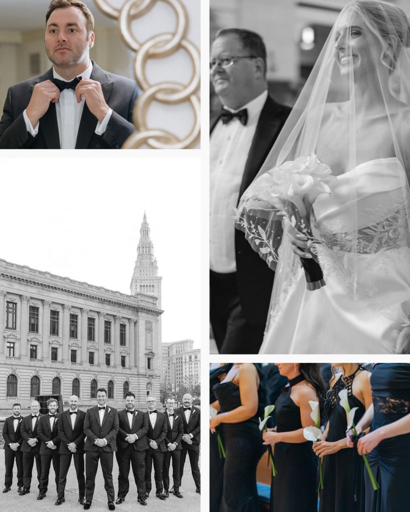 Danielle and Tom: A Classic Cleveland Celebration with an Old Hollywood ...