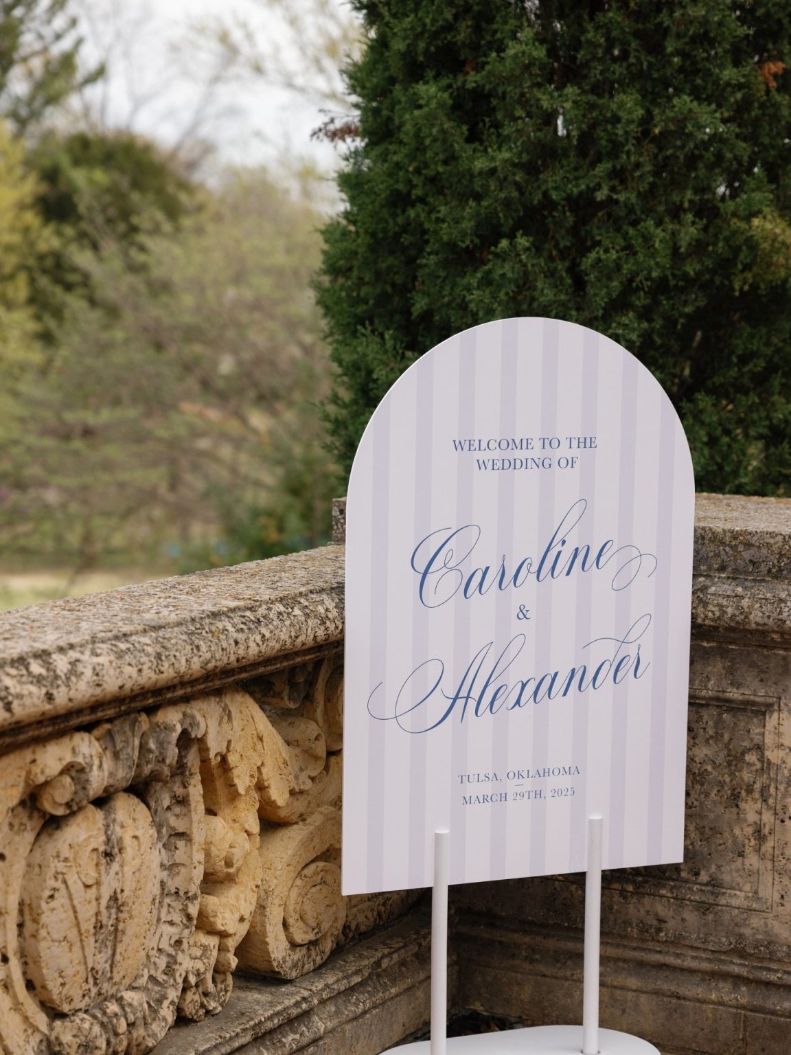 Posh and Perfect: Caroline & Alexander’s Tulsa Wedding - Wed Society ...