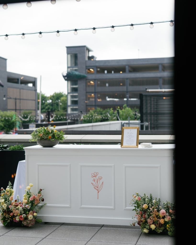 Mackenzie & Liam's Colorful Summer Garden Wedding at The Junto in Columbus